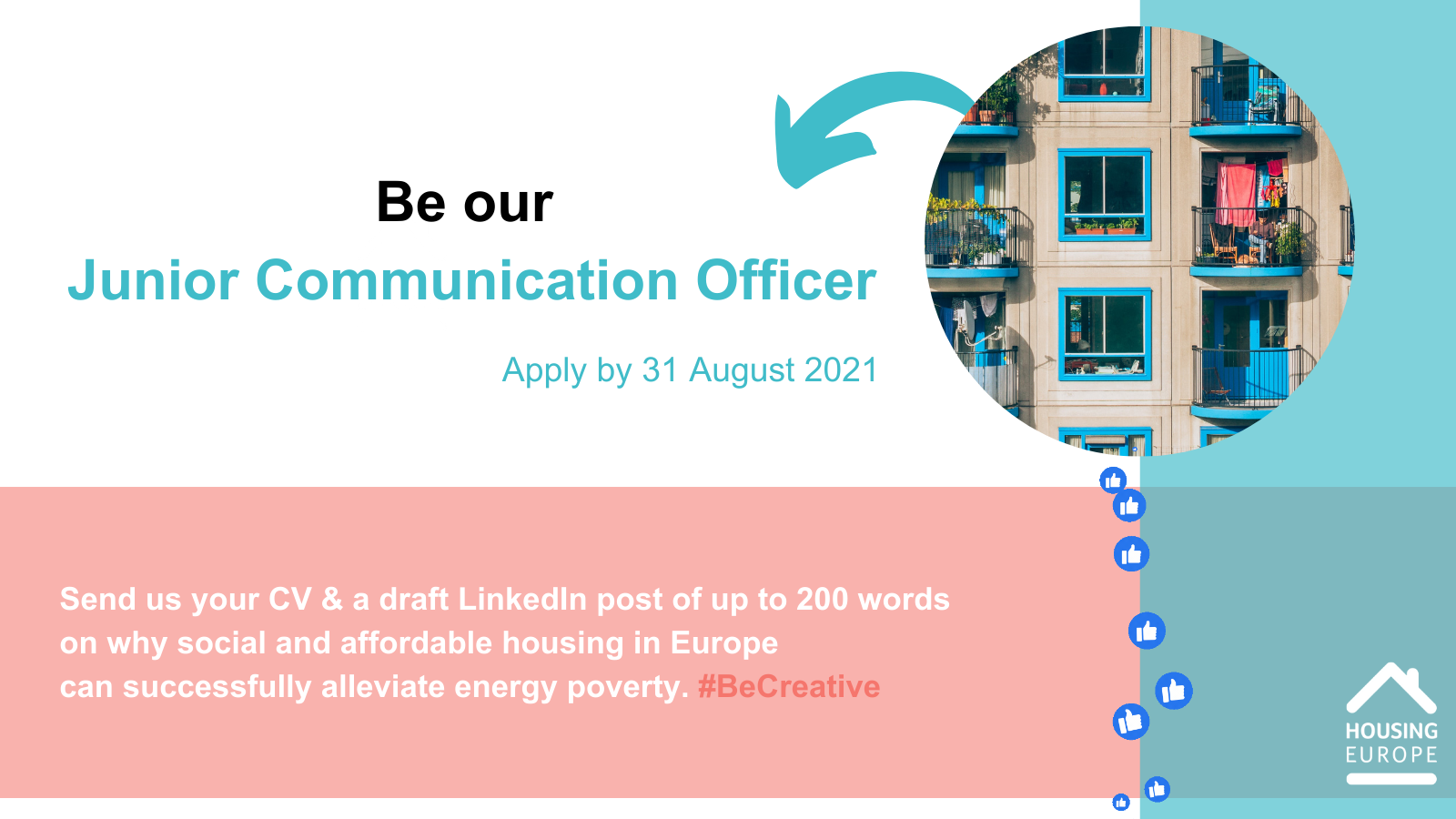 Be our Junior Communication Officer - Housing EuropeHousing Europe