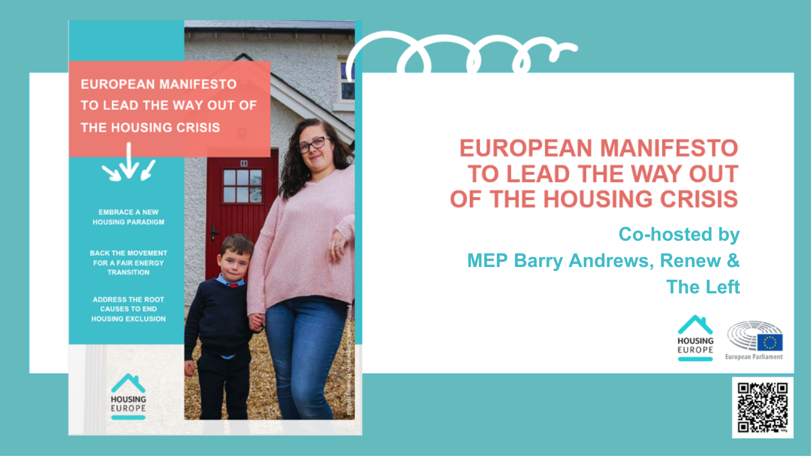Launch of Housing Europe’s Manifesto to Lead the Way out of the Housing Crisis · Housing Europe