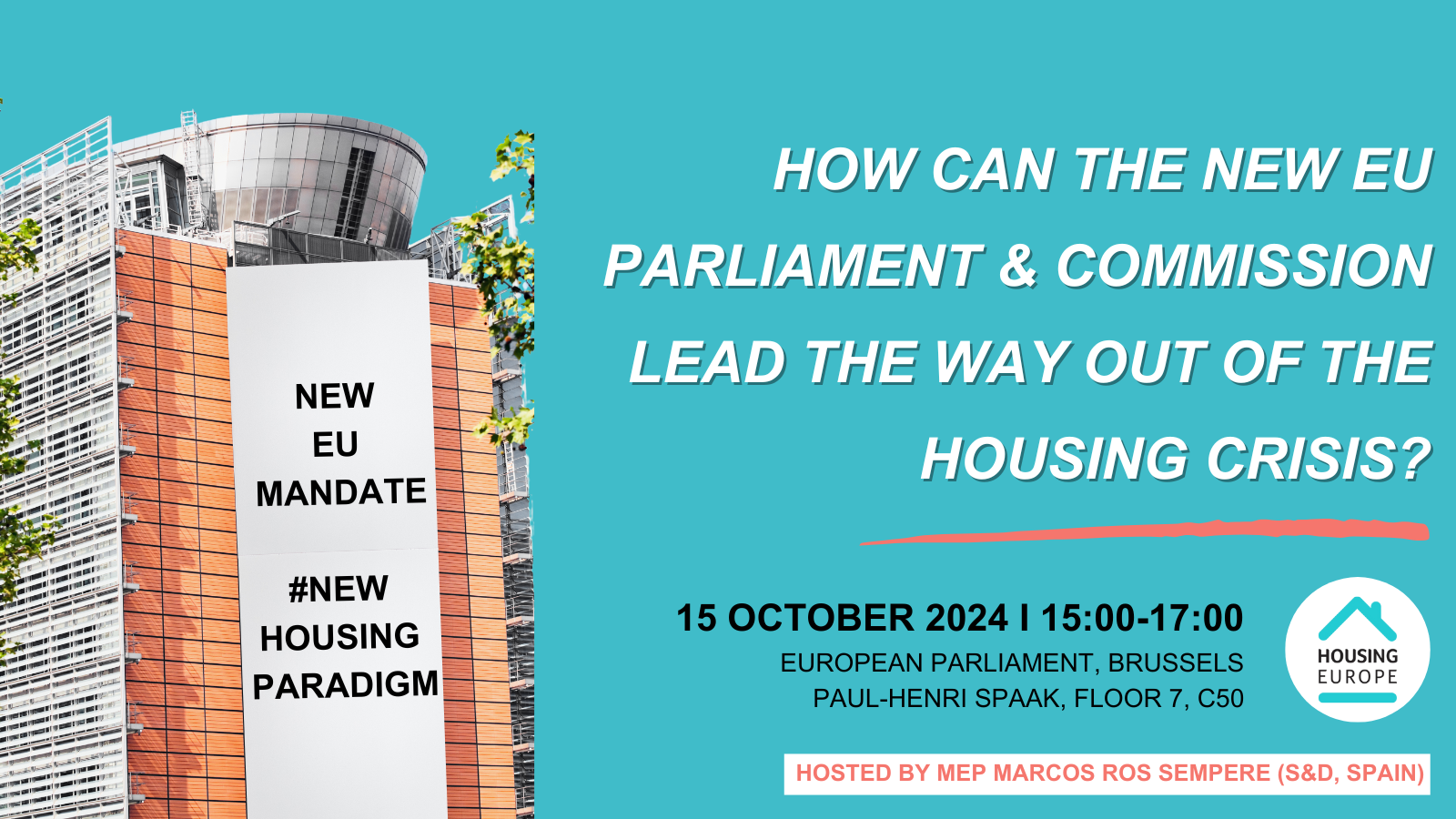How can the new European Parliament and Commission lead the way out of the housing crisis ...